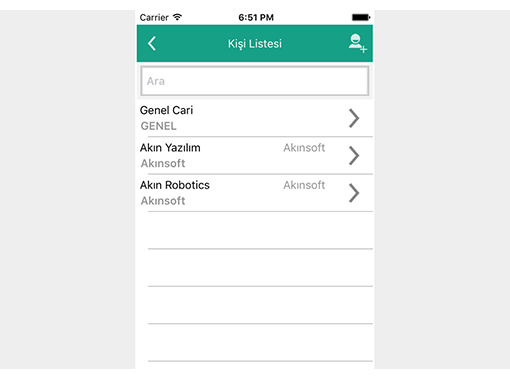 AKINSOFT CariTakip (IOS) Tanıtım | AKINSOFT İSTANBUL | 0212 451 74 74 - 0850 800 13 31